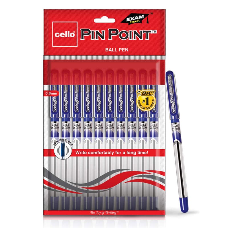 Cello Pin Point Ball Pen Hello August India Cello Pin Point Ball Pen Hello August India